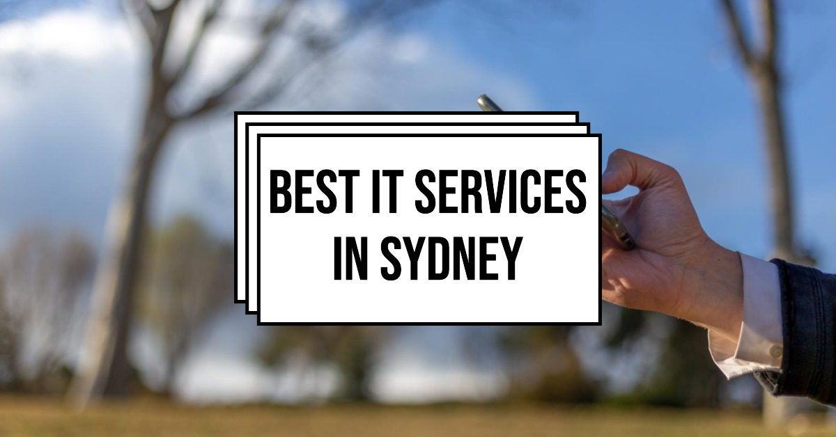 Best It Services In Sydney (2024)
