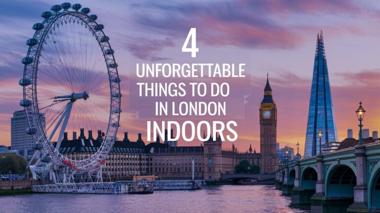 4 Unforgettable Things to Do in London Indoors | Best In Hood